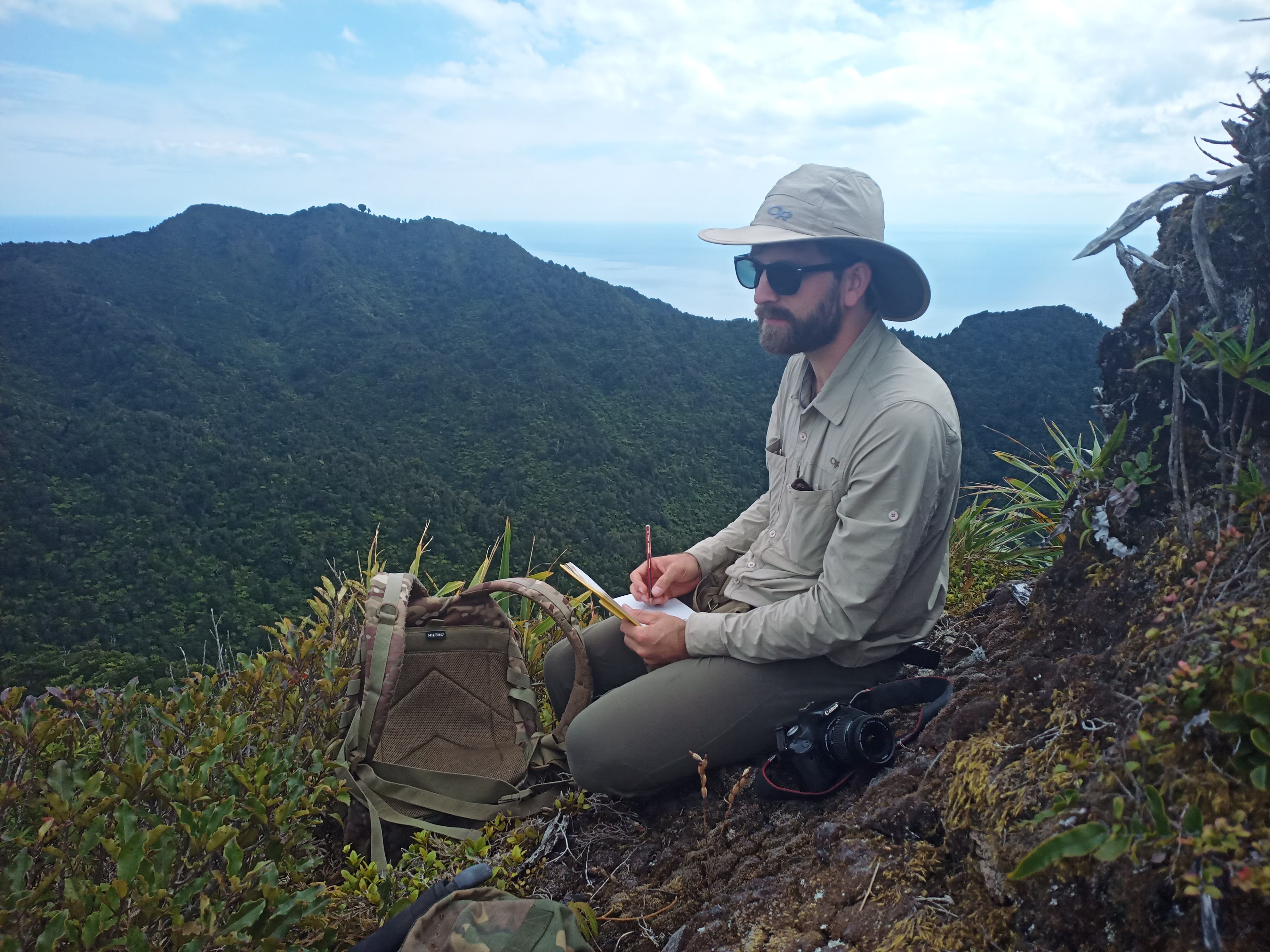 How to map an ancient stratovolcano » The MacDiarmid Institute